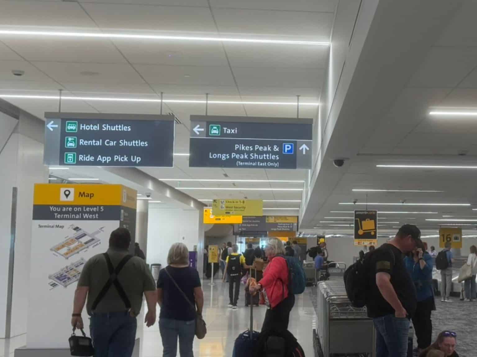 How and Where to Pick Up an Uber or Lyft at Denver Airport - Denver ...