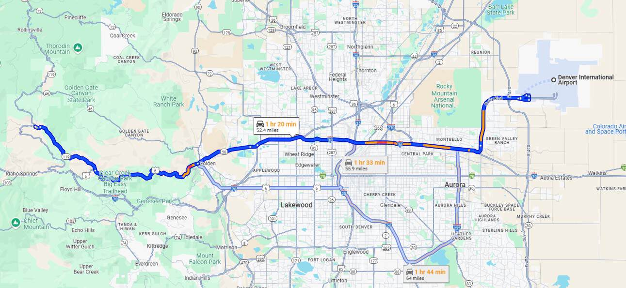 How to Get to Black Hawk from Denver Airport - Denver Airporter