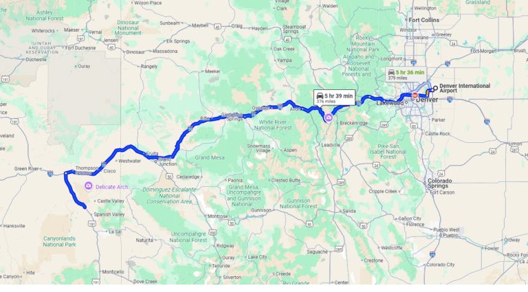 5 Ways to Get from Denver Airport to Moab - Denver Airporter